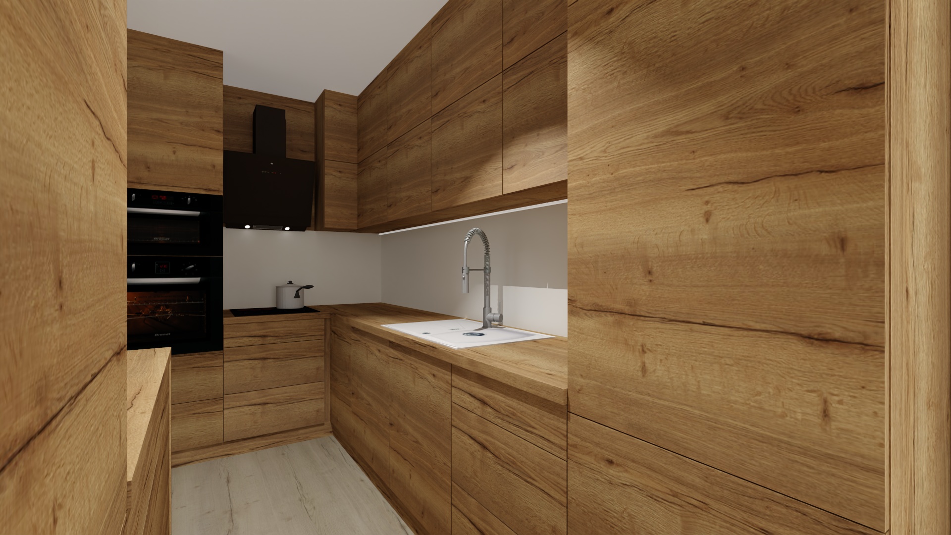 Kuchyňa Dub natur - balsyn.sk